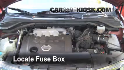 Blown Fuse Check 2004 Nissan Murano SL 3.5L V6