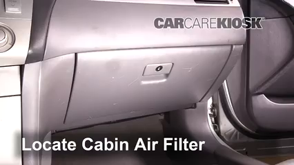 Cabin Air Filter Replacement: 2002 Toyota Solara SLE 3.0L V6 Coupe