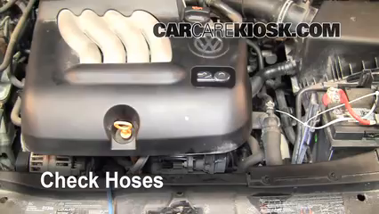 How to Add Coolant: Volkswagen Jetta (1999-2005) - 2004 Volkswagen ...