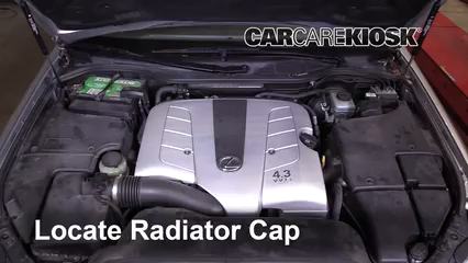 Coolant Flush How-to: Lexus LS430 (2001-2006) - 2005 Lexus LS430 4.3L V8