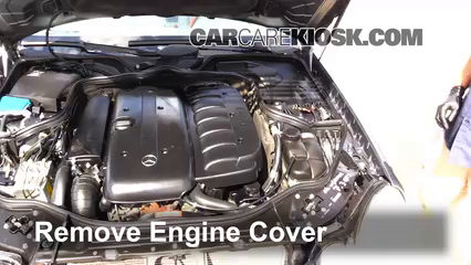 Oil & Filter Change Mercedes-Benz E320 (2003-2009) - 2005 Mercedes-Benz ...