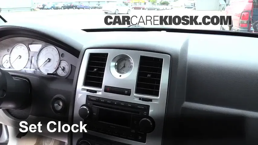 How to Set the Clock / Change Time on a 2005 Chrysler 300 C 5.7L V8