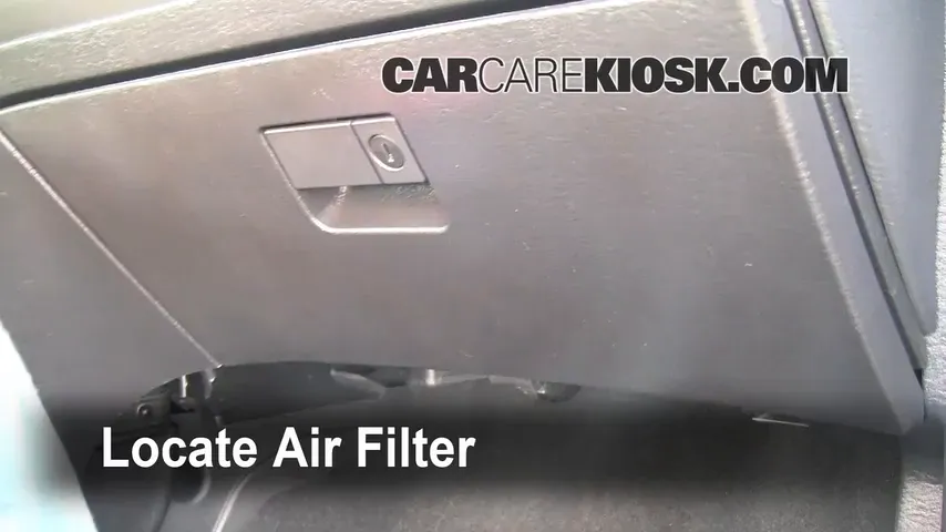 Cabin Air Filter Replacement: 2006 Chrysler Pacifica 3.5L V6
