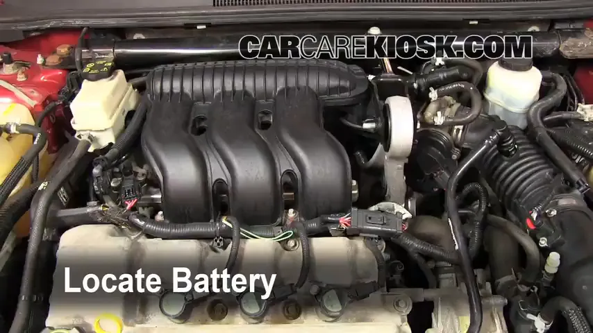 Check Power Steering Level: 2007 Ford Freestyle Limited 3.0L V6