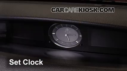 How to Set the Clock / Change Time on a 2005 Infiniti G35 3.5L V6 Coupe ...