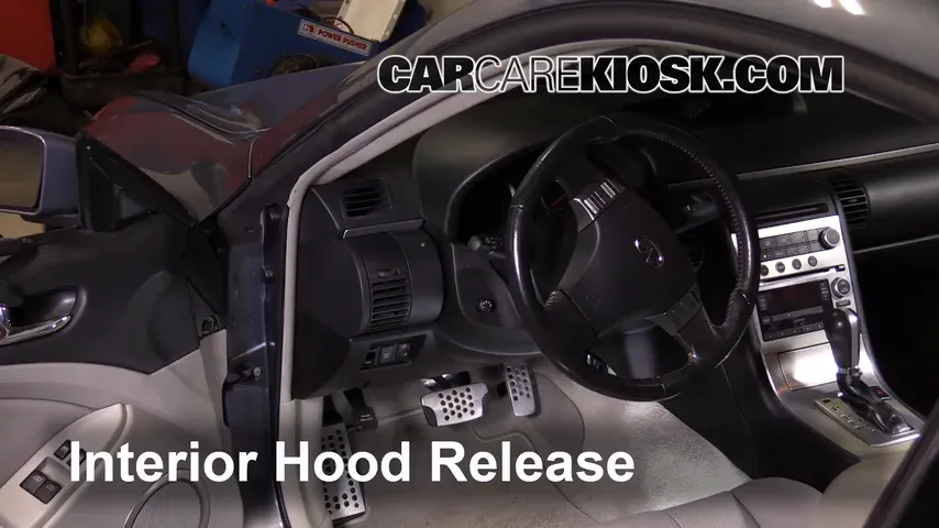 Oil & Filter Change 2003 Infiniti G35 3.5L V6 Coupe (2 Door)