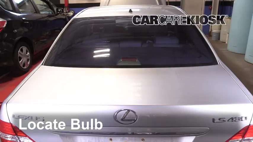 3rd Brake Light Bulb Replacement on a 2005 Lexus LS430 4.3L V8