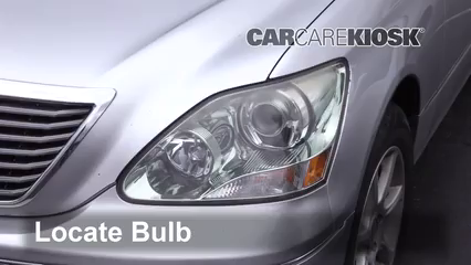 3rd Brake Light Bulb Replacement on a 2004 Lexus LS430 4.3L V8