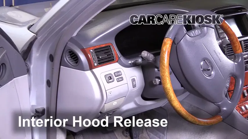 Transmission Fluid Level Check 1995 Lexus LS400 4.0L V8