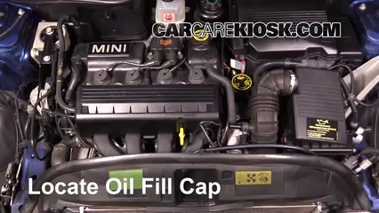 Oil & Filter Change 2003 Mini Cooper 1.6L 4 Cyl.