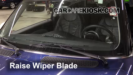 Front Windshield Wiper Blade Change: 2007 Mini Cooper S 1.6L 4 Cyl ...