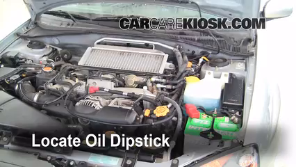 How to Check Brake Fluid Level: 2005 Subaru Impreza WRX 2.0L 4 Cyl ...