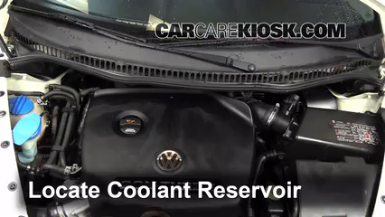 How to Add Coolant: 1999 Volkswagen Beetle GL 2.0L 4 Cyl.