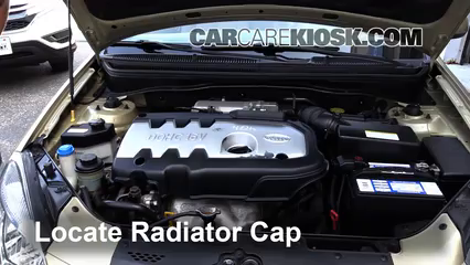 Coolant Flush How-to: Kia Rio (2006-2011) - 2006 Kia Rio 1.6L 4 Cyl.