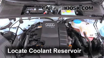 Fix Coolant Leaks: 2007 Audi A4 2.0L 4 Cyl. Turbo