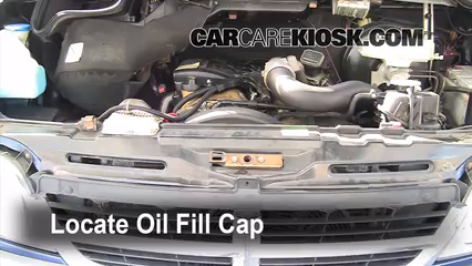 Check Oil Level 2006 Dodge Sprinter 2500 2.7L 5 Cyl. Turbo Diesel ...