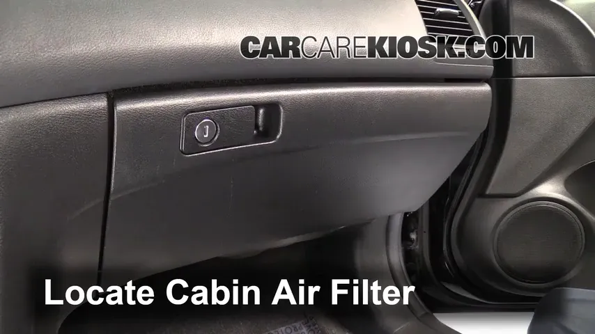 Cabin Air Filter Replacement: 2006 Honda Accord EX 2.4L 4 Cyl. Coupe (2 ...
