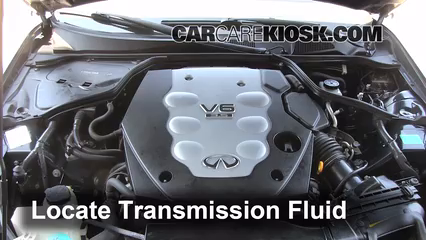 Add Transmission Fluid: 2006 Infiniti G35 X 3.5L V6