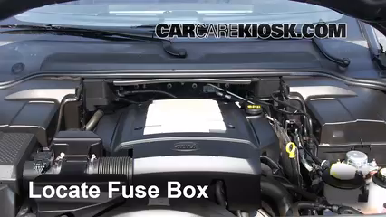 Battery Replacement: 2006 Land Rover LR3 SE 4.4L V8