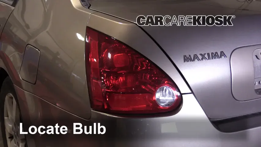 Brake Light Replacement: 2006 Nissan Maxima SE 3.5L V6