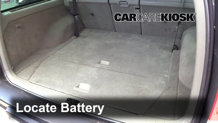 Battery Replacement: 2006 Volvo XC70 2.5L 5 Cyl. Turbo