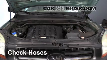 How to Add Coolant: Kia Sportage (2005-2010) - 2008 Kia Sportage LX 2 ...