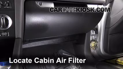 Cabin Air Filter Replacement: 2007 Audi A3 2.0L 4 Cyl. Turbo