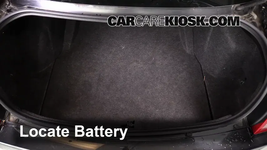 Battery Replacement: 2007 Chrysler 300 2.7L V6