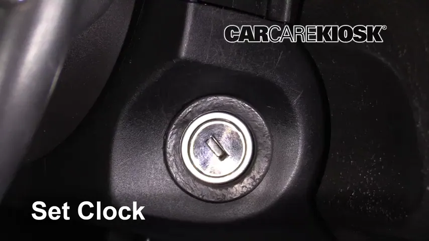 How to Set the Clock / Change Time on a 2007 Ford Mustang GT 4.6L V8 Coupe