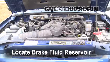 How to Add Brake Fluid: 1999 Ford Ranger XLT 4.0L V6 Extended Cab ...