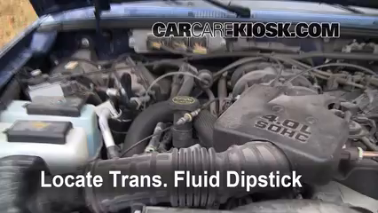 Transmission Fluid Level Check 2007 Ford Ranger FX4 4.0L V6 (4 Door)
