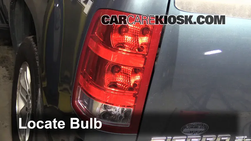 Reverse Light Replacement 2013 GMC Sierra 1500 SLE 5.3L V8 FlexFuel ...