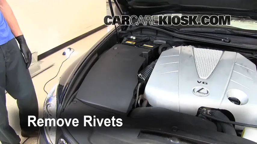 Oil & Filter Change 2006 Lexus GS300 3.0L V6