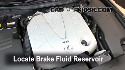 Oil & Filter Change 2006 Lexus GS300 3.0L V6