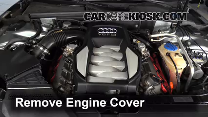 Oil & Filter Change Audi A4 Quattro (2009-2016) - 2009 Audi A4 Quattro ...