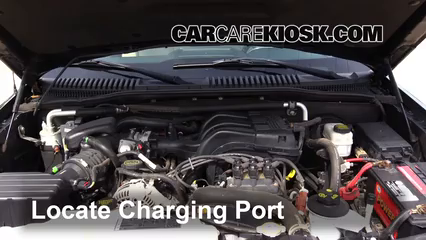 How to Add Refrigerant to a 2007-2010 Ford Explorer Sport Trac - 2008 ...