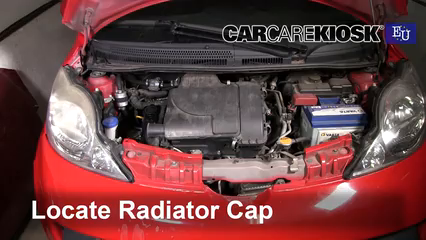 Coolant Flush How-to: Peugeot 107 (2005-2014) - 2008 Peugeot 107 Trendy ...