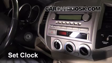 Transmission Fluid Level Check 2008 Toyota Tacoma 4.0L V6 Crew Cab ...
