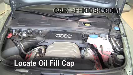 Oil & Filter Change 2008 Audi A6 3.2L V6