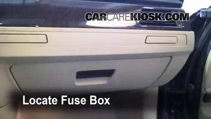 Interior Fuse Box Location: 2007 BMW 328i 3.0L 6 Cyl. Sedan (4 Door)