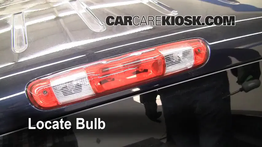 3rd Brake Light Bulb Replacement on a 2008 Chevrolet Silverado 1500 LT ...