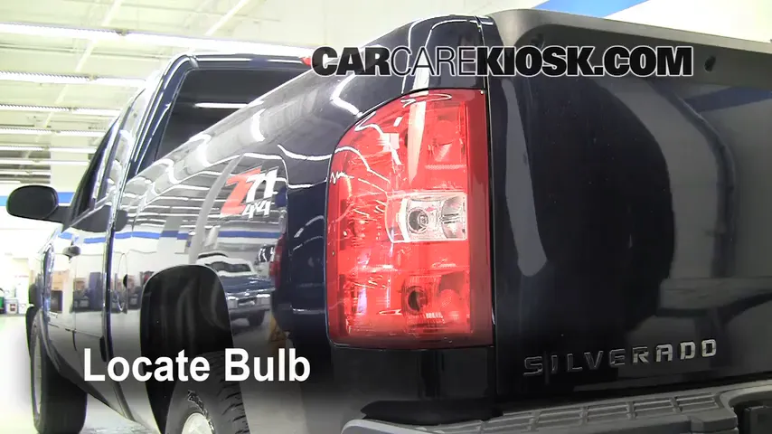 Reverse Light Replacement 2008 Chevrolet Silverado 1500 LT 5.3L V8 ...