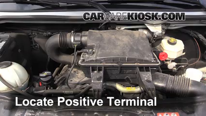 Battery Replacement: 2008 Dodge Sprinter 2500 3.0L V6 Turbo Diesel ...