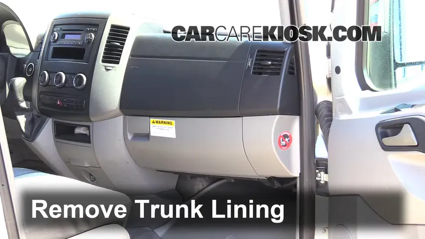 Replace Flat Tire with Spare Tire: 2008 Dodge Sprinter 2500 3.0L V6 ...