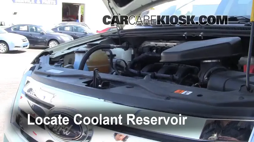 How to Add Refrigerant to a 2013 Ford Edge SEL 3.5L V6