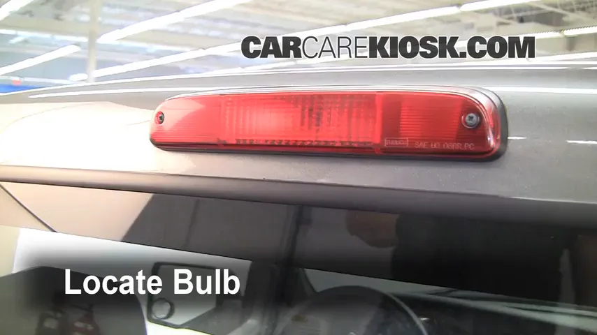 3rd Brake Light Bulb Replacement on a 2008 Ford Ranger XL 2.3L 4 Cyl ...