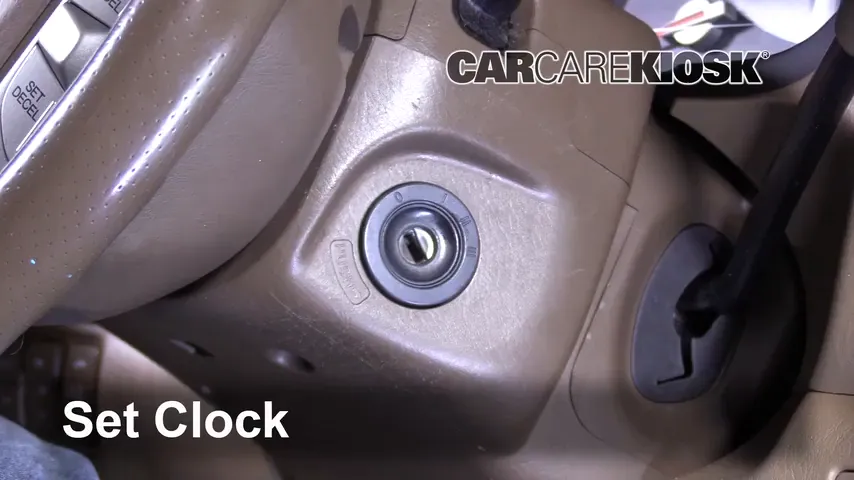 How to Set the Clock / Change Time on a 2008 Honda Pilot EX-L 3.5L V6