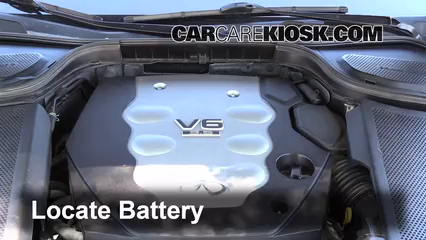 Battery Replacement: 2008 Infiniti M35 X 3.5L V6