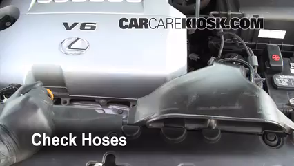 How to Add Coolant: 2008 Lexus RX350 3.5L V6