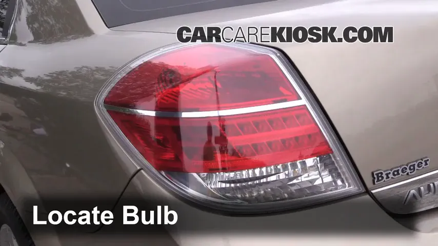 Rear Turn Signal Replacement on a 2008 Saturn Aura XE 3.5L V6